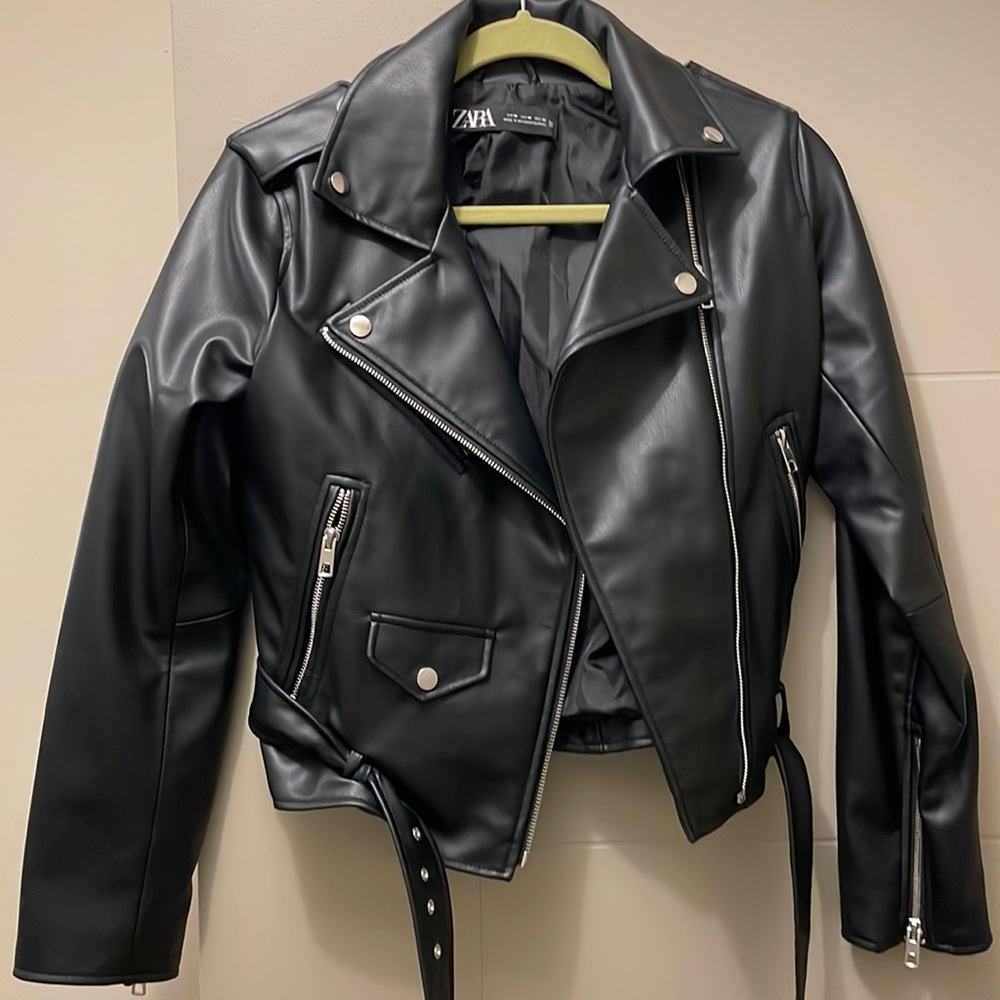 Zara Leather Jacket - Gem